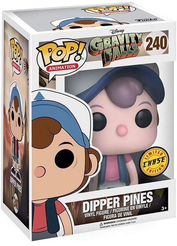 Фигурка Funko Pop! Animation: Gravity Falls - Dipper Pines (CHASE ...