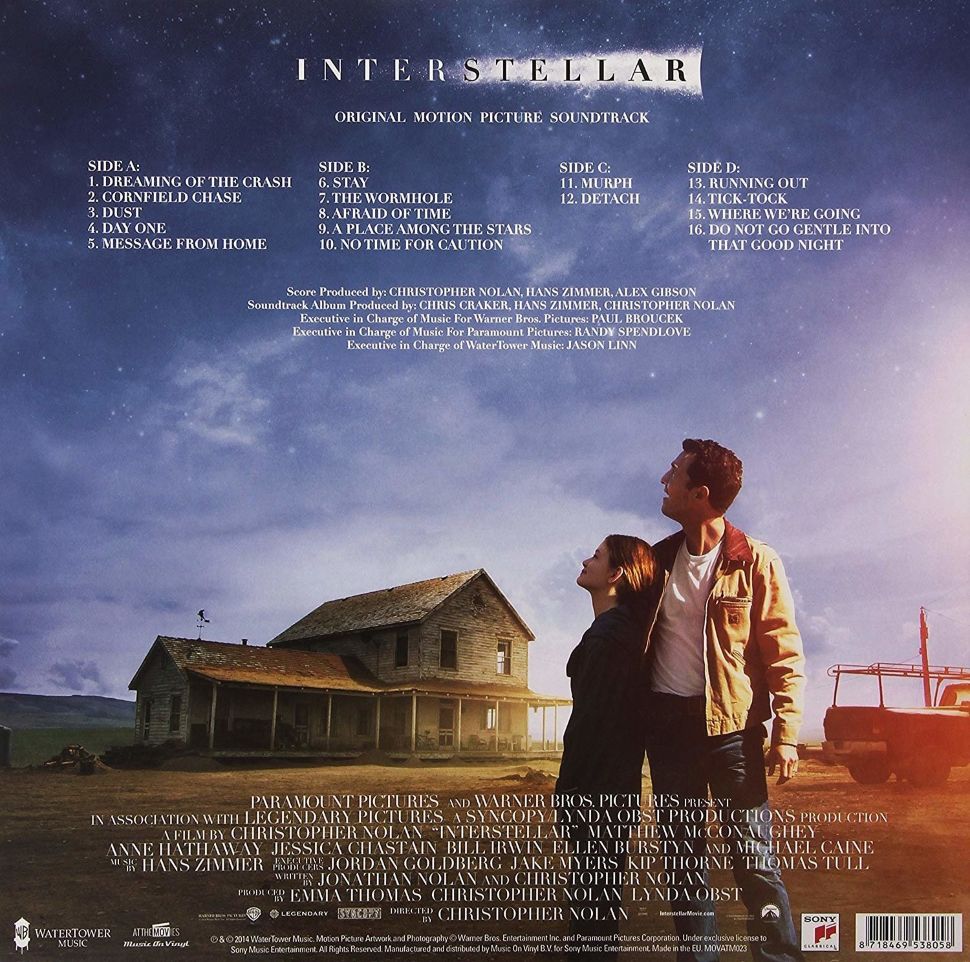 Вінілова платівка Interstellar Soundtrack 2LP купити недорого в ...