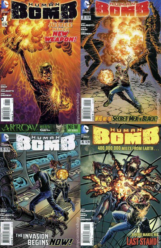 Комікс Human Bomb №1-4 (complete series) купити недорого в інтернет ...