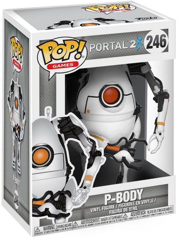 Фигурка Funko Pop! Games: Portal - P-Body купить недорого в интернет ...