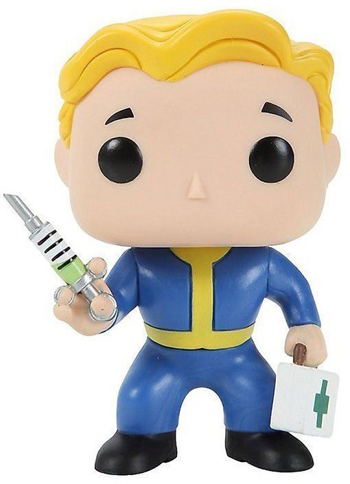 Фигурка Funko Pop! Games: Fallout - Vault Boy Medic Perk Figure ...