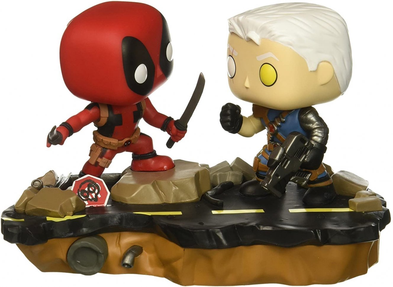Фигурка Funko Pop! Comic Moments: Deadpool Vs. Cable купить недорого в ...